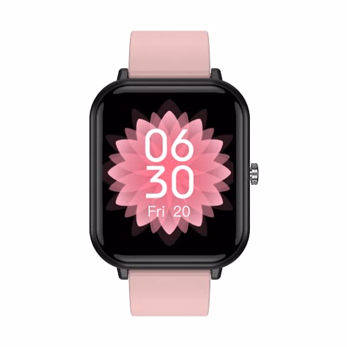 CRTORRS 2022 Men Women Smart Watch, Fitness Tracker Smartwatch, 5 ATM Water Resistant, Heart Rate, Blood Pressure, Sleep Monitor, Bluetooth Sport Band for iPhone Android Phone (Pink)