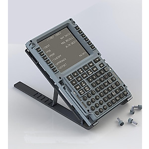 SYDYSOSO COCKPITMASTER Flight Simulator Mode Control Panel CS 737X CDU, Delicate and Durable Flight Multi Panel, Flight Simulator Cockpit with High-resolution LCD Display