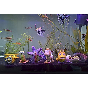 Siger Aquarium Dinosaur Decorations Tank Ornaments for Terrarium Reptile House Freshwater Saltwater Tanks Decor