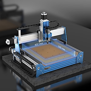 Genmitsu CNC Router Machine PROVerXL 4030 + Compatible Dust Shoe