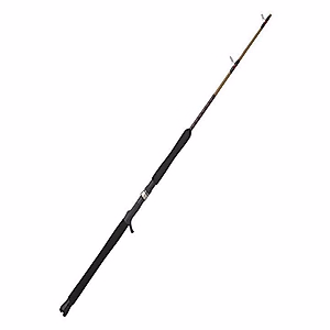 Shakespeare Ugly Stik 5’8” Tiger Elite Jig Casting Rod, One Piece Nearshore/Offshore Rod, 100-200lb Line Rating, Extra Heavy Rod Power, 8-14 oz. Lure Rating, Versatile and Dependable