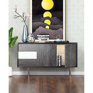 FunStick Thick Grey Natural Wood Contact Paper for Cabinets Countertops Waterproof Wood Wallpaper Peel and Stick Countertops for Kitchen Wallpaper Removable Wood Grain Contact Paper for Desk 15.8"x80"