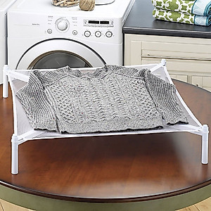 Whitmor Stackable Sweater Drying Rack White