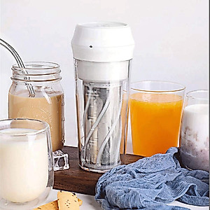 Juicer - Mini Juicer Cup Blender Portable USB Personal Travel Electric Fruit Juice Mixer Machine with Rechargeable Battery