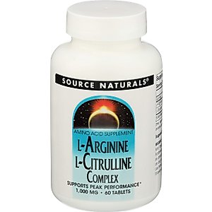 L Arginine L Citrulline Complex Source Naturals, Inc. 60 Tabs