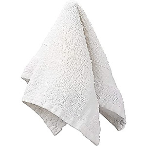 Nicole Fantini, 100 Pack of Premium White Washcloth Set (11 x 11 Inches) 100% Cotton Face Cloths, Highly Absorbent and Soft Feel Fingertip Towels
