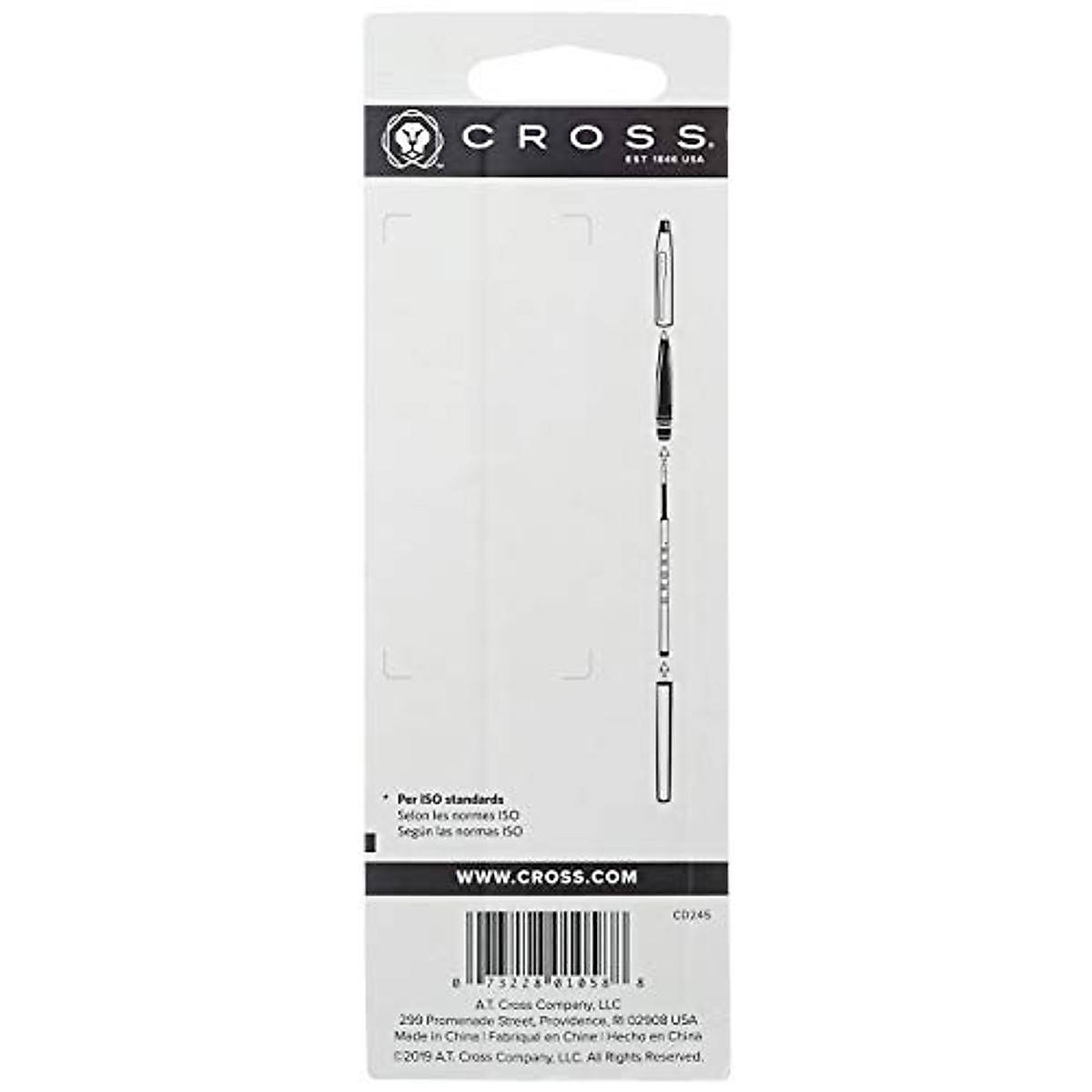 Cross Gel Ink Rolling Ball Refill for Selectip Pens, Medium - Red