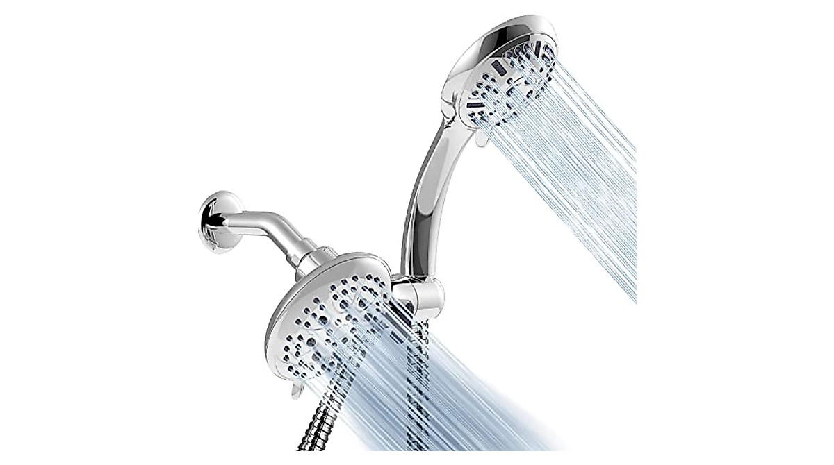 High Pressure 3-Way Shower Head Combo for Luxurious Showers