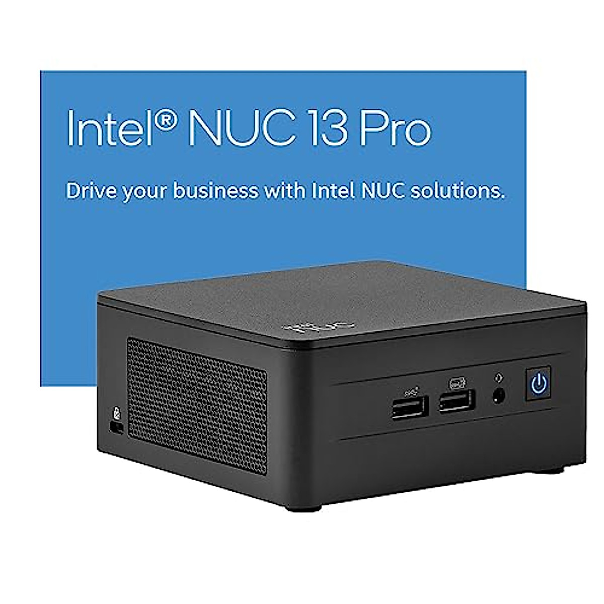 Intel 2023 NUC 13 Pro Kit NUC13ANHi7 Tall Mini PC Business Desktop, 13th Gen 12-Core i7-1360P up to 5.0GHz, 16GB DDR4 RAM, 512GB PCIe SSD, WiFi 6, Bluetooth 5.3, Windows 11 Pro, AZ-XUT Cable