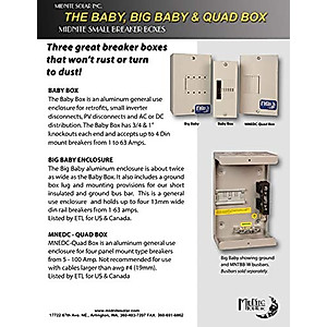 MidNite Solar MNBABYBOX Baby Box Enclosure