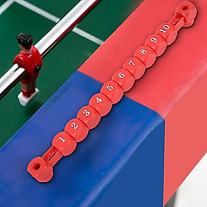 2Pcs Table Football Counter Foosball Air Hockey Scoring Units Counters Table Football Scoreboard Accessory Parts