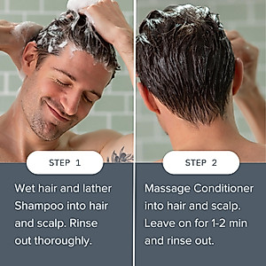 CARDON Hair Growth Set - Strengthening Shampoo and Conditioner for Men, Boost Hair Growth and Prevent Thinning, Korean Haircare for Healthy Scalp and Deep Conditioning (2 Bottles)