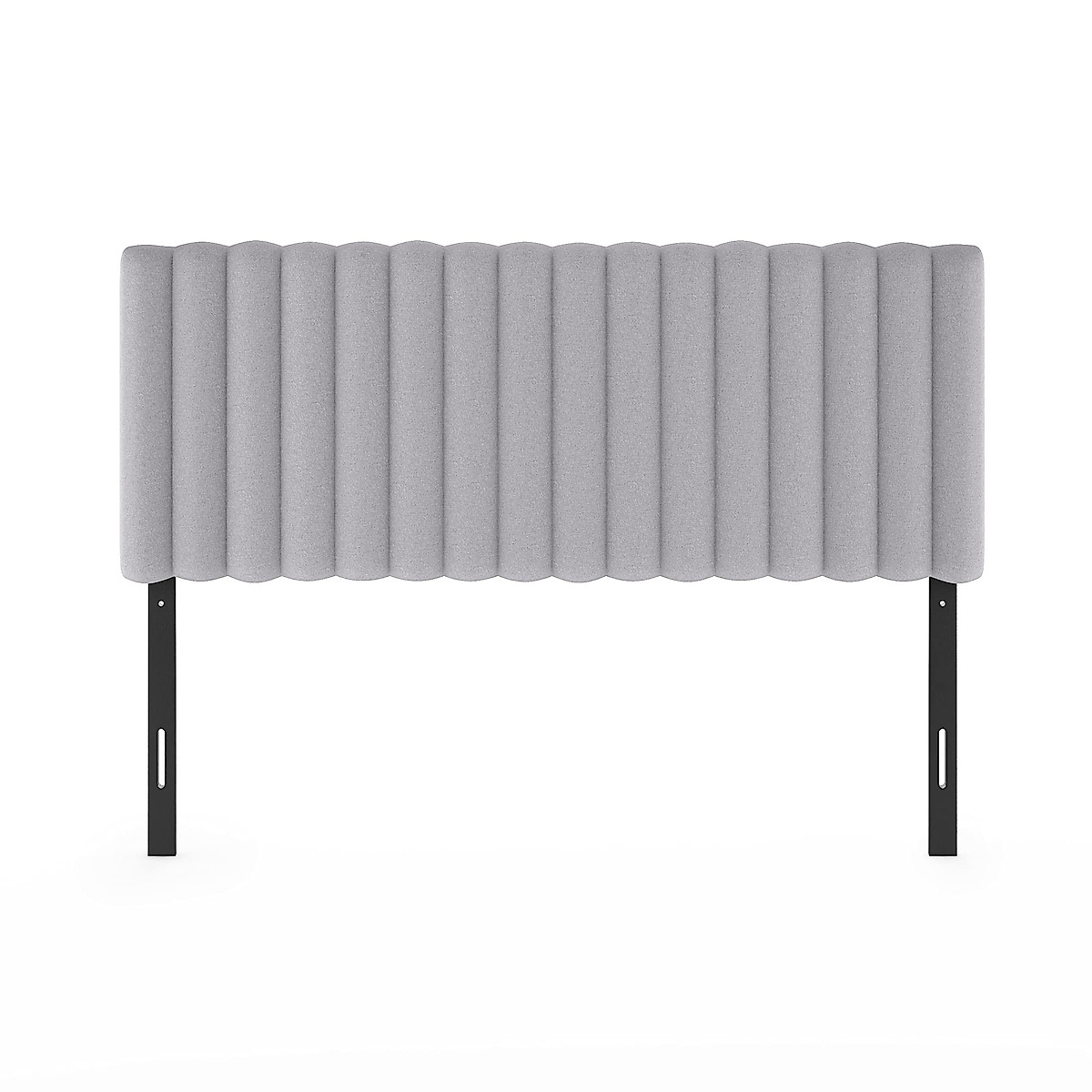 Furinno Roanne Upholstered Tufted Headboard, Full, Glacier