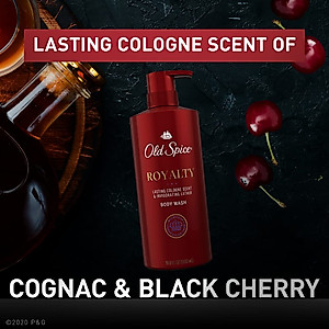 Old Spice Body Wash for Men, Royalty Cologne Scent, 16.9 Fl Oz (Pack of 4)