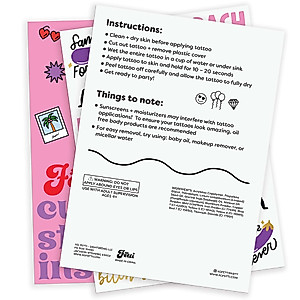 xo, Fetti Bachelorette Tattoos - 40 Glitter Styles | Bachelorette Party Decoration, Bridesmaid Favor, Bride to Be Gift + Bridal Shower Supplies