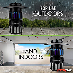 DynaTrap DT1050SR Mosquito & Flying Insect Trap – Kills Mosquitoes, Flies, Wasps, Gnats, & Other Flying Insects – Protects up to 1/2 Acre