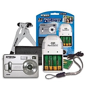 Digital Camera with Starter Kit Tripod Charger & Batteries