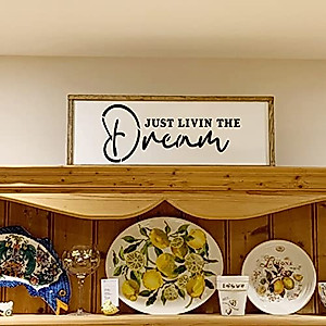 Word Stencils for Painting On Wood Sign Canvas Fabric, Reusable Welcome Farmhouse Burning Inspirational Art Craft Paint Stencil for Shirt Family Furniture Wall Card Making (20 Word 8in)