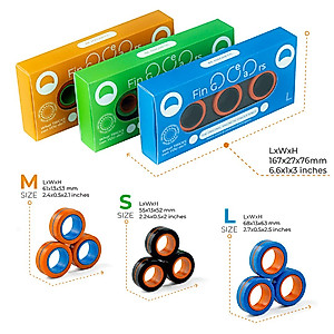 Fingears (Black/Blue, Small)