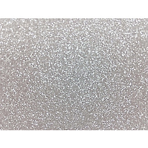 Glitter Cardstock, Misscrafts 10 Sheets 12" x 8" Sparkling Glitter Cardstock 250gms Scrapbooking Craft Paper for Cardmaker DIY Christmas Wedding Birthday Decoration Craft (Silver)
