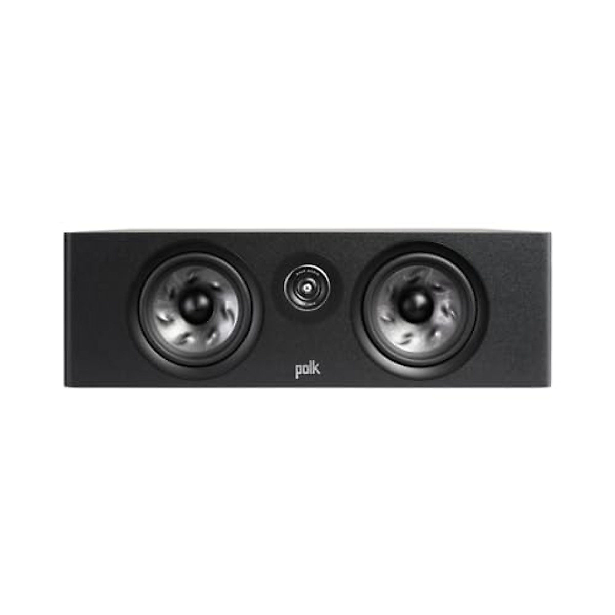 Polk Audio Reserve Series R400 Large Center Channel Loudspeaker, 1" Pinnacle Ring Tweeter & Dual 4" Turbine Cone Woofers, Hi-Res Certified, Dolby Atmos & IMAX Enhanced, Wall Mountable, Black
