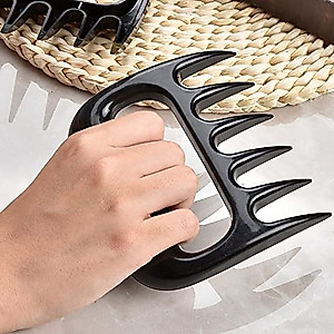 Meat Shredding Claws, Ailelan Meat Claws for Making Pulled Pork, Bear Claws for Shredding Meat, Professional Smoker Grill Accessories For Shredding, Handling and Carving Delicious Foods