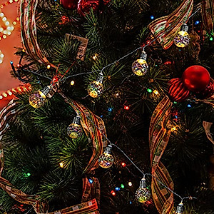 ibasenice 1Set LED Globe String Light Porch Led String Lights LED Outdoor Light String for Holiday Party Home Patio Garden Backyard Decoration