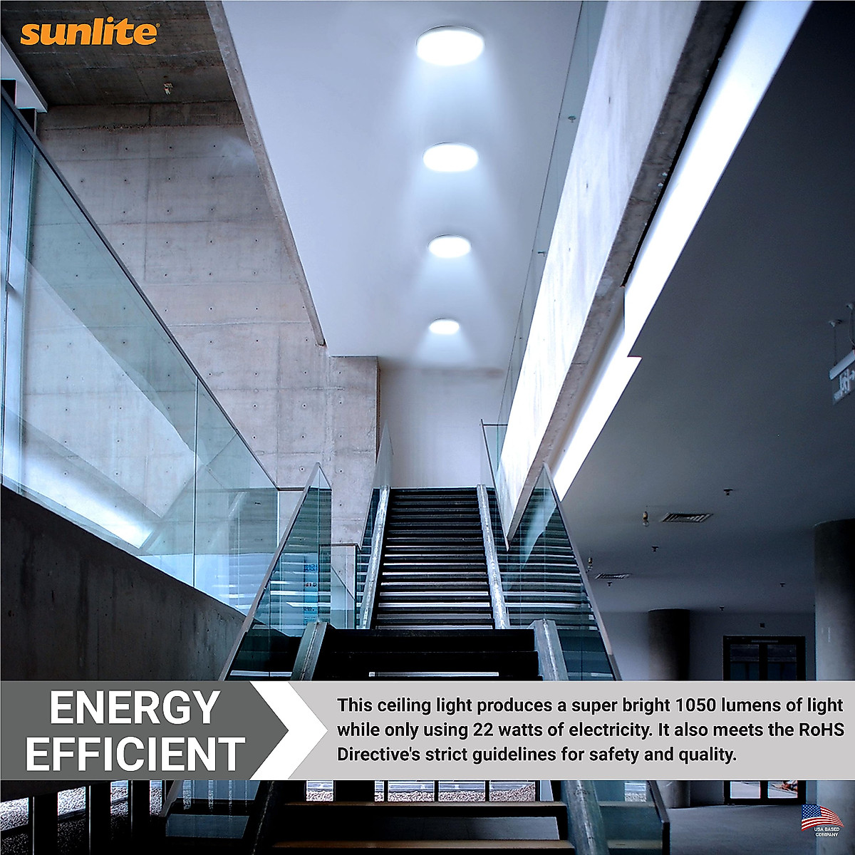 Sunlite 41314 FC8T9/DL 8-Inch T9 Round Fluorescent Circline Lamp, 22 Watts, 1050 Lumens, 6500K Daylight, G10Q 4-Pin Base, 1 Pack