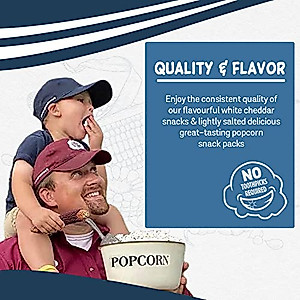 Pilot Knob Comforts Blue Bounty Gourmet Popcorn Kernels for Popcorn Machines, Microwave and Air Popper Popcorn Maker – Non-GMO, Fresh Heirloom Hull-Less Popcorn Seeds, Gift Set – 3 Jars (32 Oz Each)