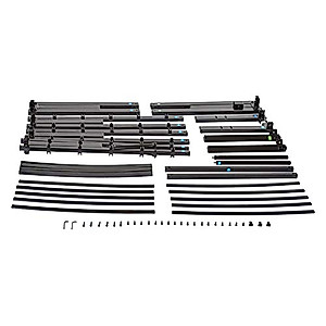 Amazon Basics Heavy Duty Non-Slip Bed Frame with Steel Slats, Easy Assembly - 18-Inch, Queen