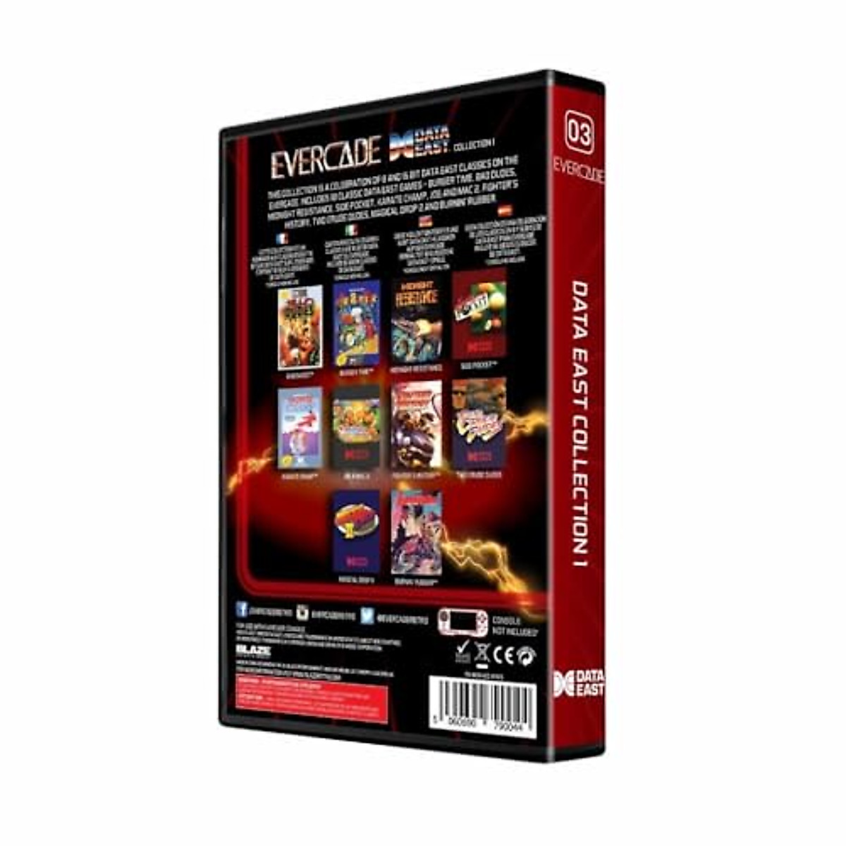 Evercade Dataeast Cartridge Collection 1 - Electronic Games