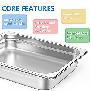 Shallow Travel Litter Box for Cats, Stainless Steel Litter Box for Cat Crate, Cat Playpen, Cat Kennel, Cage, Cat House (4 Quarts)