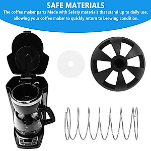 Coffee Machine Brewing Basket Bottom spring loaded stopper kits Fits for Black+Decker coffee makers Brew Basket, fits majority 4-12 Cup Drip Coffee Makers