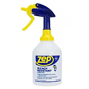 Zep New Bleach Resistant Professional Sprayer 2.0 Bottle 32 Ounces - 30 Foot Spray, Adjustable Nozzle