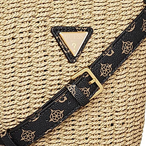 GUESS womens Lilica Bucket, Brown Logo, one size US