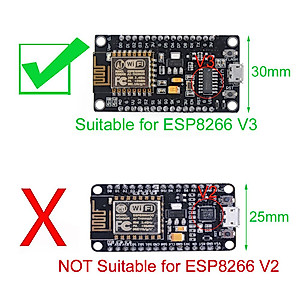 WINGONEER NodeMcu Base ESP8266 Testing DIY Board for LoLin V3 NodeMcu Lua WiFi Development Board ?Not for V2 Version?