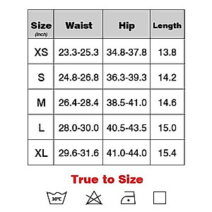 YEOREO Women High Waist Workout Yoga Gym Smile Contour Seamless Cycling Shorts Black XXL