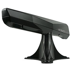 KING KF1001 Falcon Automatic Directional WiFi Antenna with WiFiMax Router and Range Extender - Black