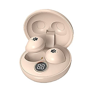 Xmenha Wireless Smallest Invisible Earbuds Hidden Discreet for Work Bluetooth Invisible Hidden Headphones Mini Micro Sleep Tiny Earbuds Small Ear Canals Sleepping Buds Sleep Ear Buds Side Sleepers