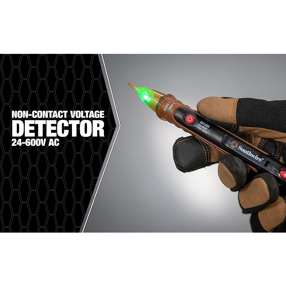 Southwire Tools & Equipment Tester, NCVT Dual 40126N, One Size, Green,Red