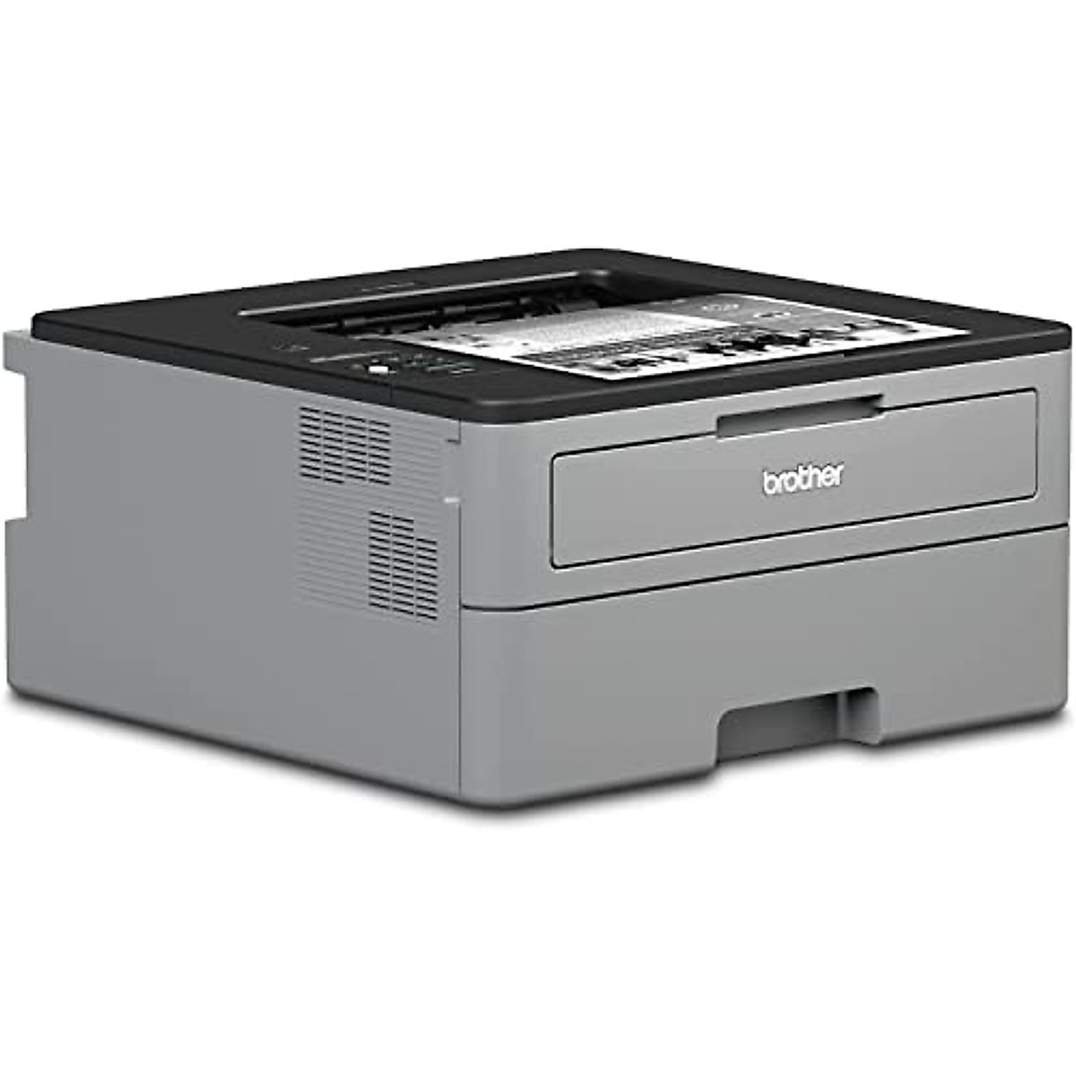 Brother HL-23 25DW Series Compact Monochrome Wireless Laser Printer - Mobile Printing - Auto Duplex Printing - USB Connectivity - Print Up to 26 Pages/min - 1-line LCD Display + HDMI Cable