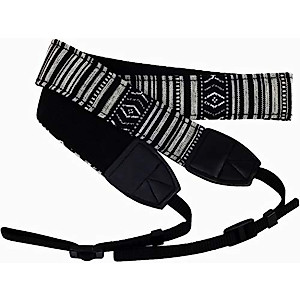 WANBY Camera Strap Canvas Neck Shoulder Strap with Quick Release Buckles for DSLR SLR