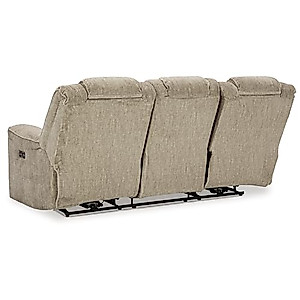 Signature Design by Ashley Hindmarsh Power Reclining Sofa, 86" W x 44" D x 42" H, Gray
