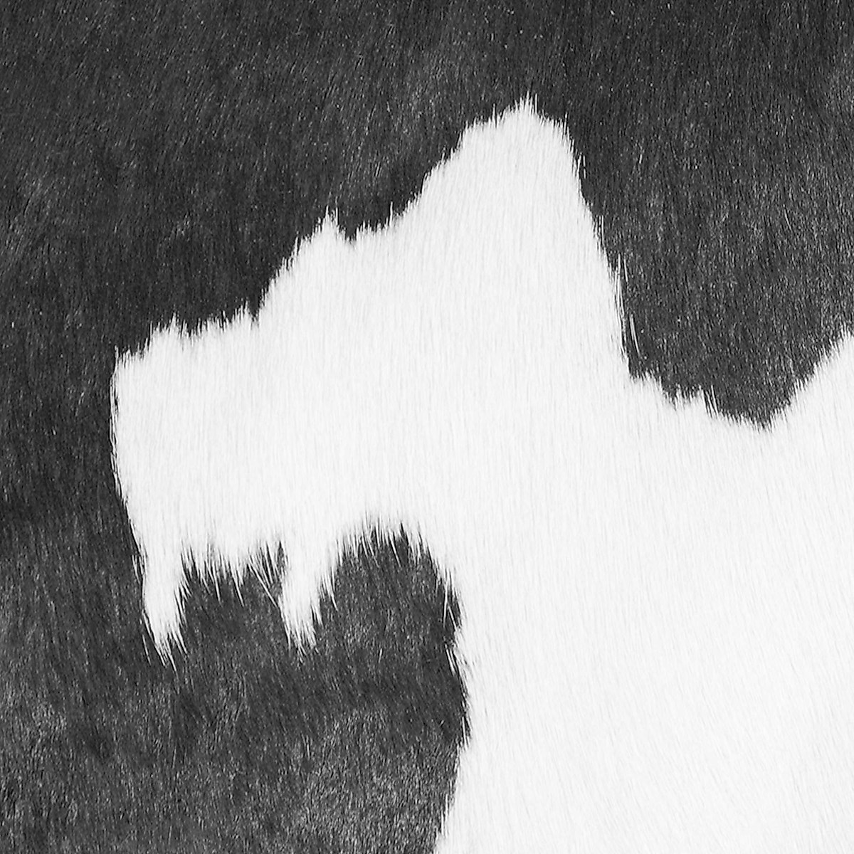 Leaveland Black White Cowhide Print Throw Pillow Cover,18x18 Inch Cow Skin Faux Fur Pillow Case,Decorative Leather Pillowcase Outdoor Indoor Lumbar Cushion Slip for Western Southwestern Home Decor