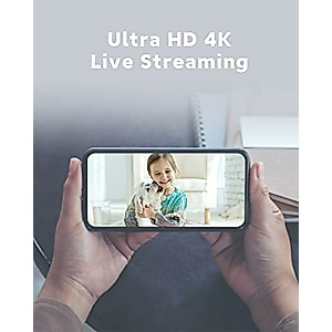 4K Mini Spy Camera WiFi Hidden Wireless Nanny Cam Small Indoor Home Security Secret Cameras Tiny Micro Surveillance Camera with Night Vision AI Human Detection PIR Long-Lasting Battery Life