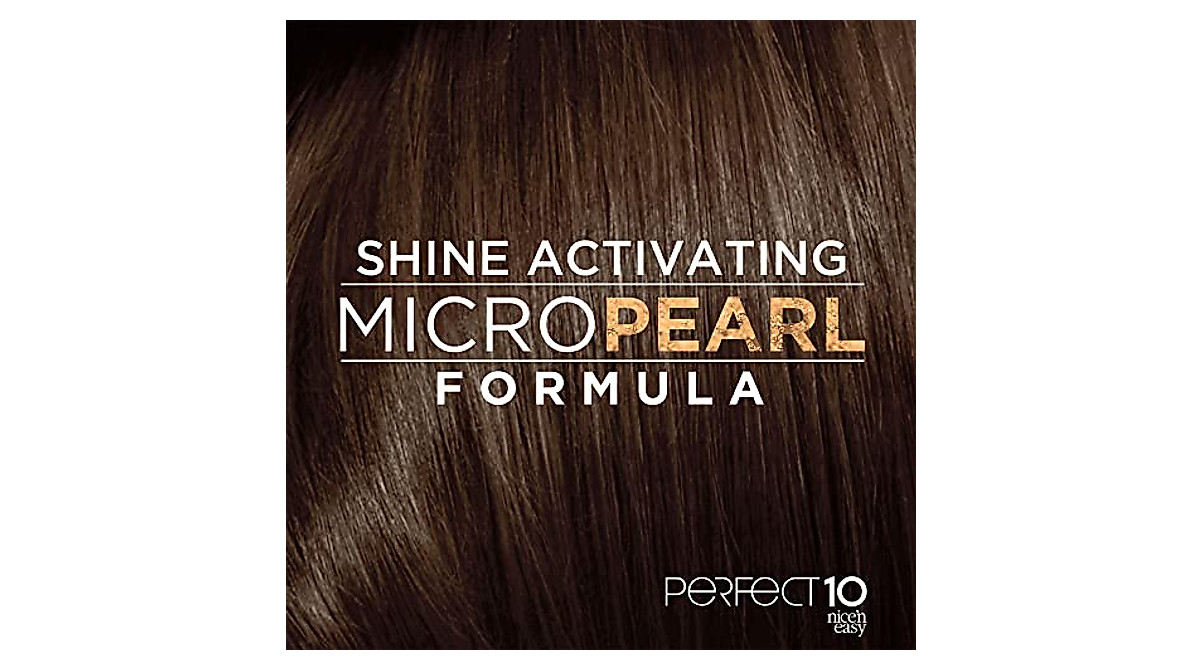 Clairol Perfect 10 Medium Ash Brown Hair Dye | 10 Min