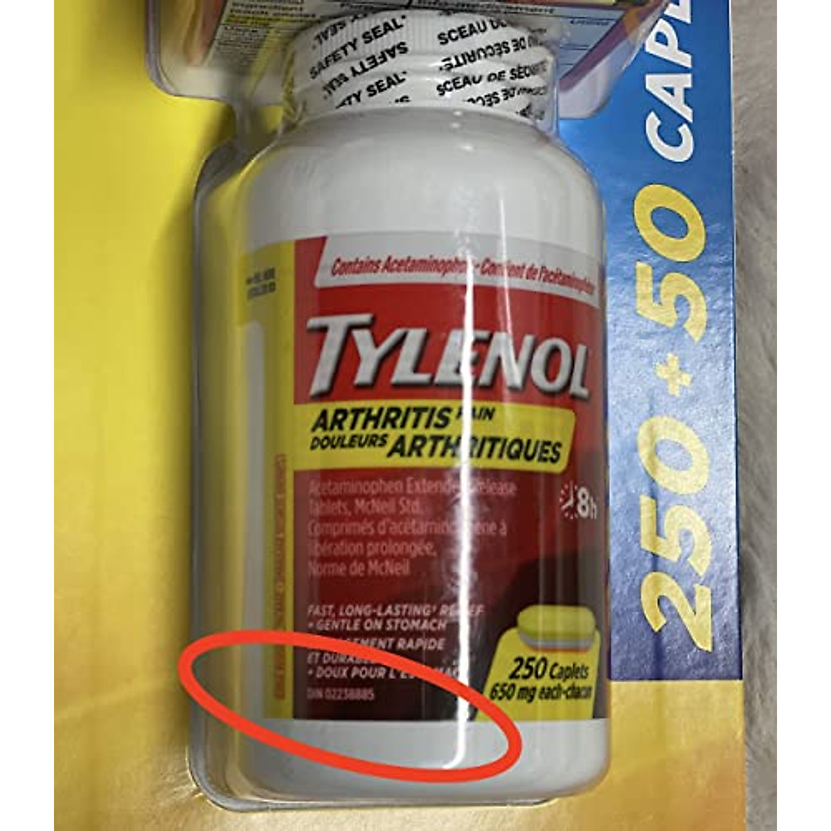 Tylenol Arthritis Pain Caplets - 290 Ct