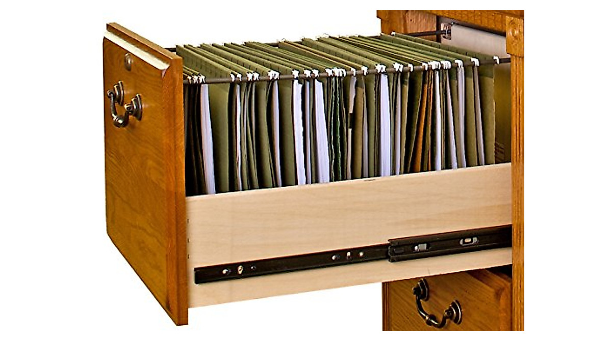 Elegant Martin Furniture 2 Drawer File Cabinet in Wheat
