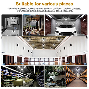 Solar Shed Lights with Dual Lamps, Outdoor Indoor 800LM 192LED Motion Sensor Solar Powered Pendant Light with Remote Control 120° Adjustable Heads IP65 Waterproof for Gazebo Garage Porch