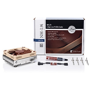Noctua NH-L9i, Premium Low-Profile CPU Cooler for Intel LGA1200 & LGA115x (Brown)